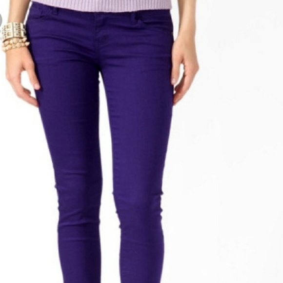 Forever 21 | Pants & Jumpsuits | Premium Purple Denim | Poshmark